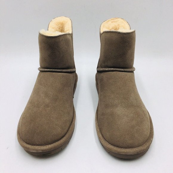 BearPaw | Shoes | New Bearpaw Rosy Suede Sheepskin Button Boot With ...